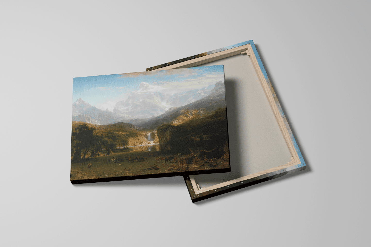 The Rocky Mountains, Lander's Peak | Albert Bierstadt Paintings